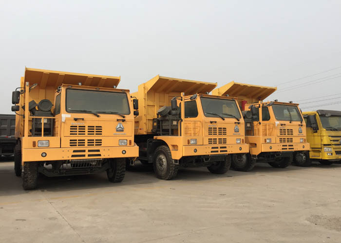 High Loading Capacity Coal Mine Dump Trucks 70 Tons With SGS ISO