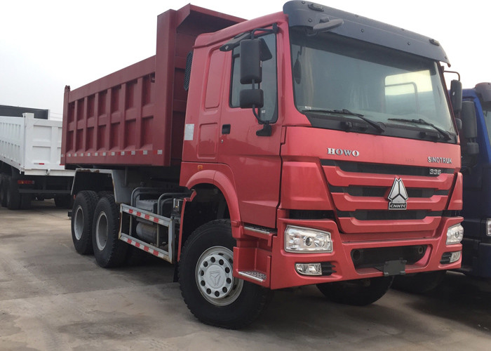 RHD 6X4 Drive Type Tipper Dump Truck , Sinotruk Howo 6x4 Dump Truck
