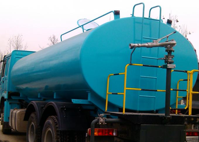 Potable Water Tanker Trucks 19CBM For Road Flushing , Water Hauling Trucks