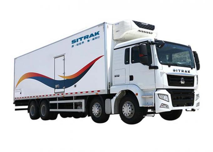 30 Ton Freezer Box Refrigerated Delivery Truck For Transporting ...