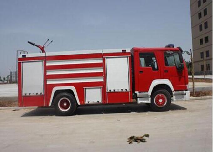 Water Tank Fire Fighting Vehicles 8-12 CBM 290 HP Emergency Rescue Vehicles