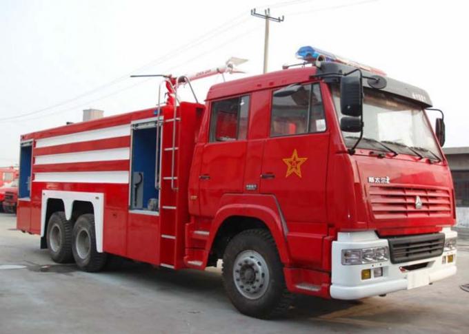 Compact Structure Emergency Fire Engine Vehicles / Firefighter Trucks
