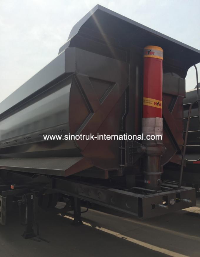 Heavy Equipment Semi Trailer Truck Storage Boxes Hydraulic High Efficiency