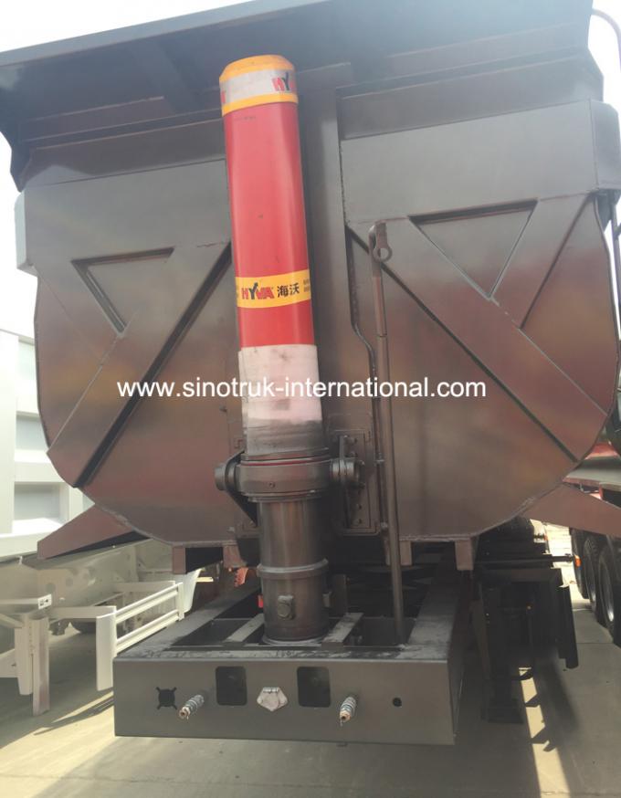 Hydraulic Heavy Equipment Flatbed Semi Trailer Storage Boxes For Mining ...