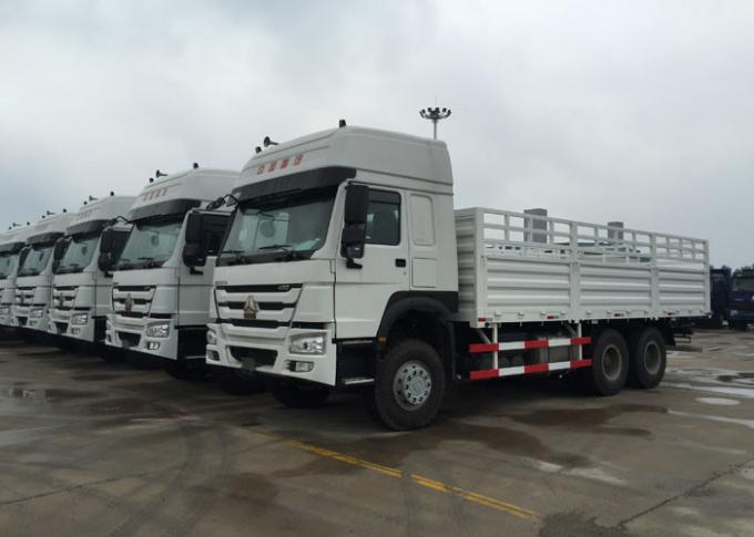 Multi - Purpose Large Cargo Van Truck 25 - 45 Tons 6X4 LHD Euro 2 336HP